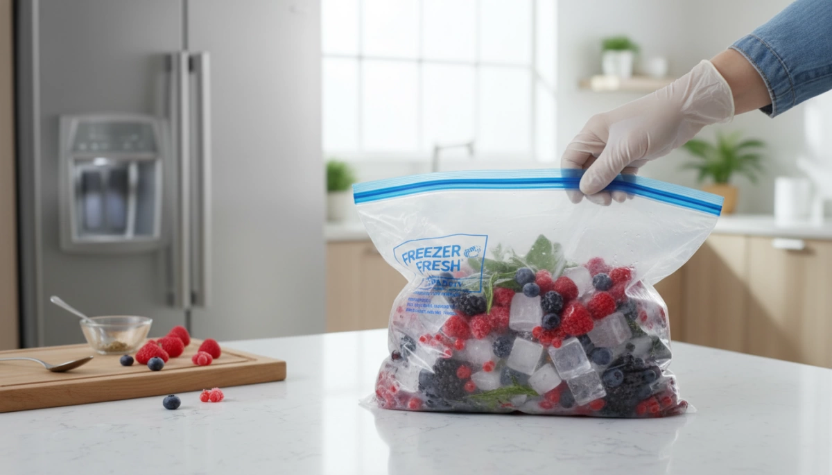 Freezer Ziplock Bag Specs Cold Resistance And Anti Crack ...